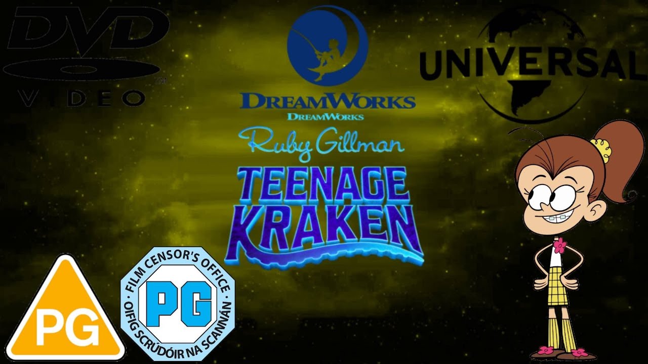 Opening To Ruby Gillman, Teenage Kraken 2023 UK DVD - YouTube
