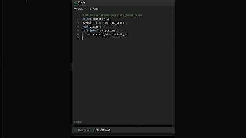 SQL Shorts - YouTube