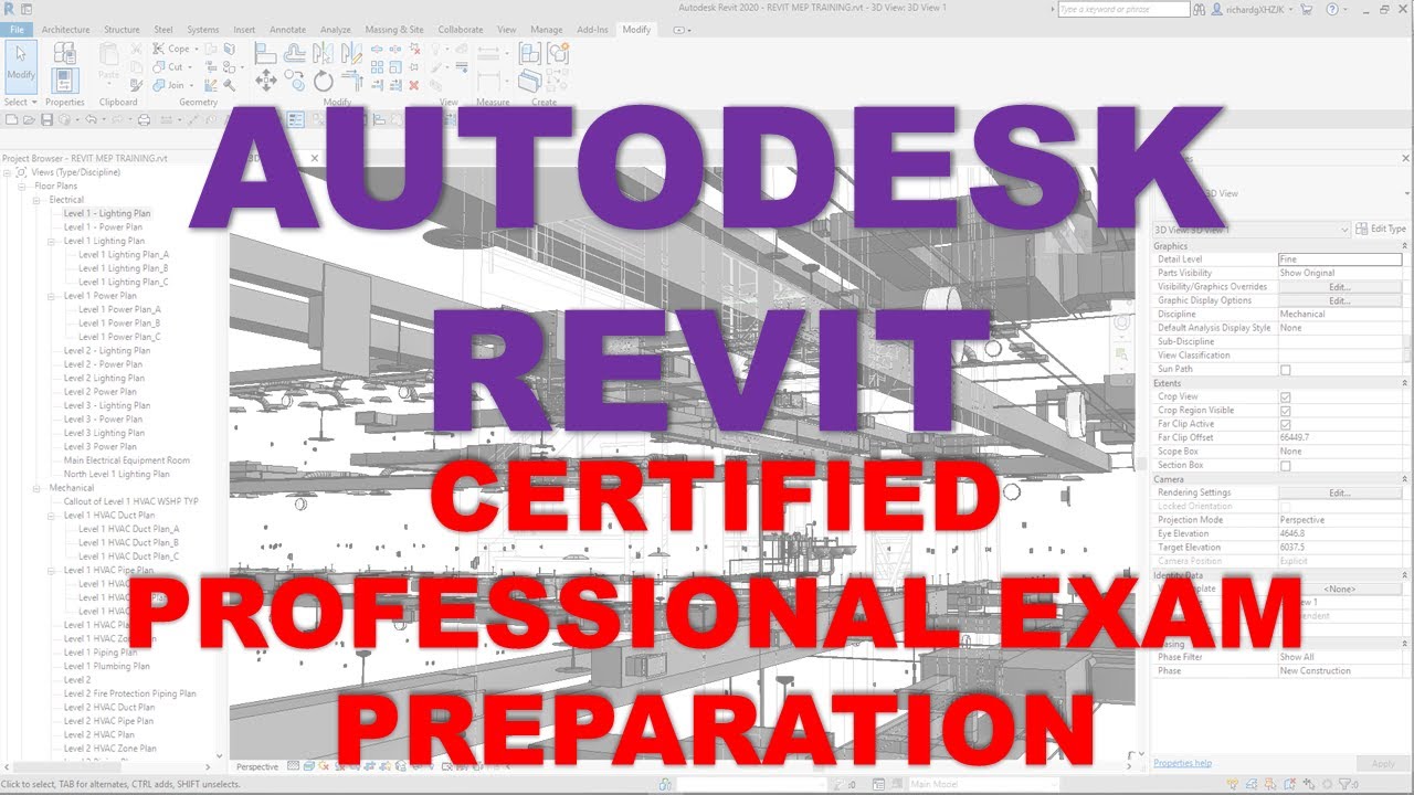 REVIT CERTIFICATION: FILES, REVIEWERS, EXAMINATION - YouTube