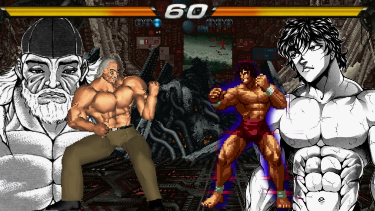 M.U.G.E.N Dorian Kaioh Vs Baki Hanma - YouTube