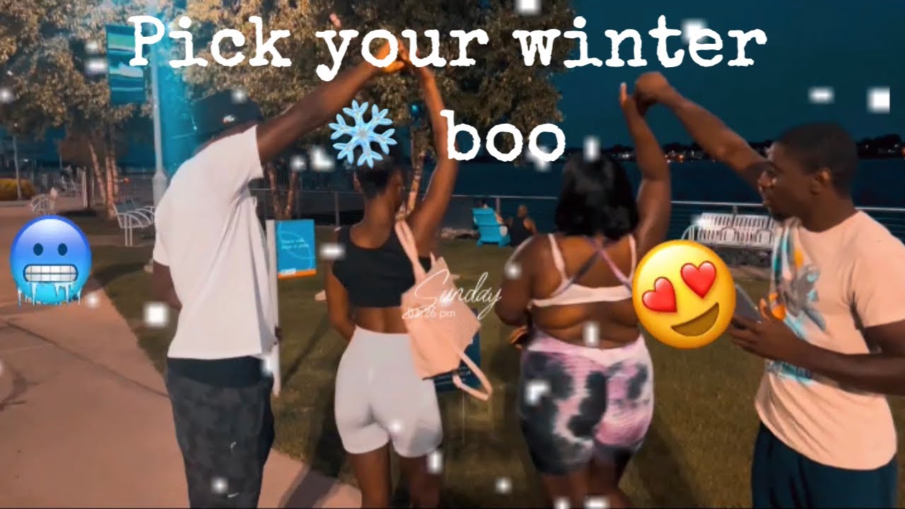 Pick me or @youngfaly to be your winter boo - YouTube