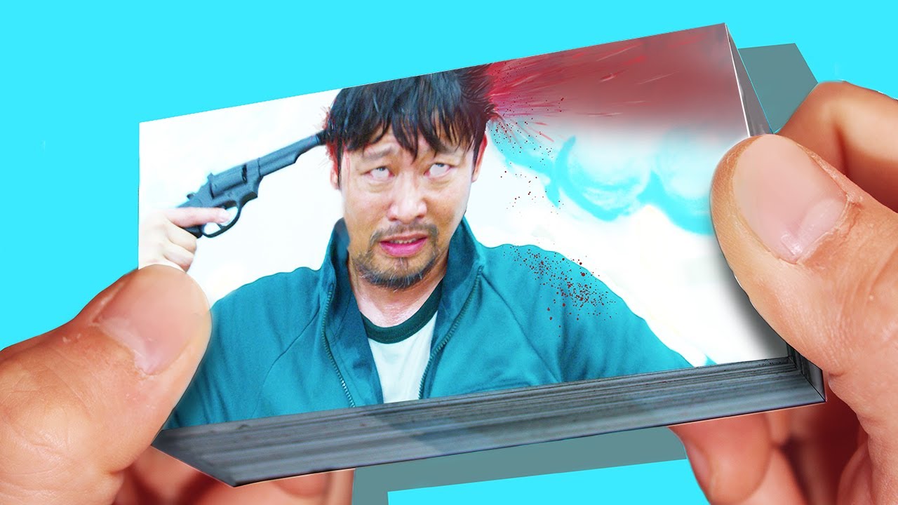 Squid Game Player 119 killed yourself Flipbook. - YouTube