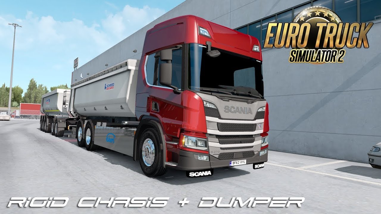 Euro Truck Simulator 2 - Teklic – Ekeri Dumper V 1.1 | ETS2 Mods 1.35 ...