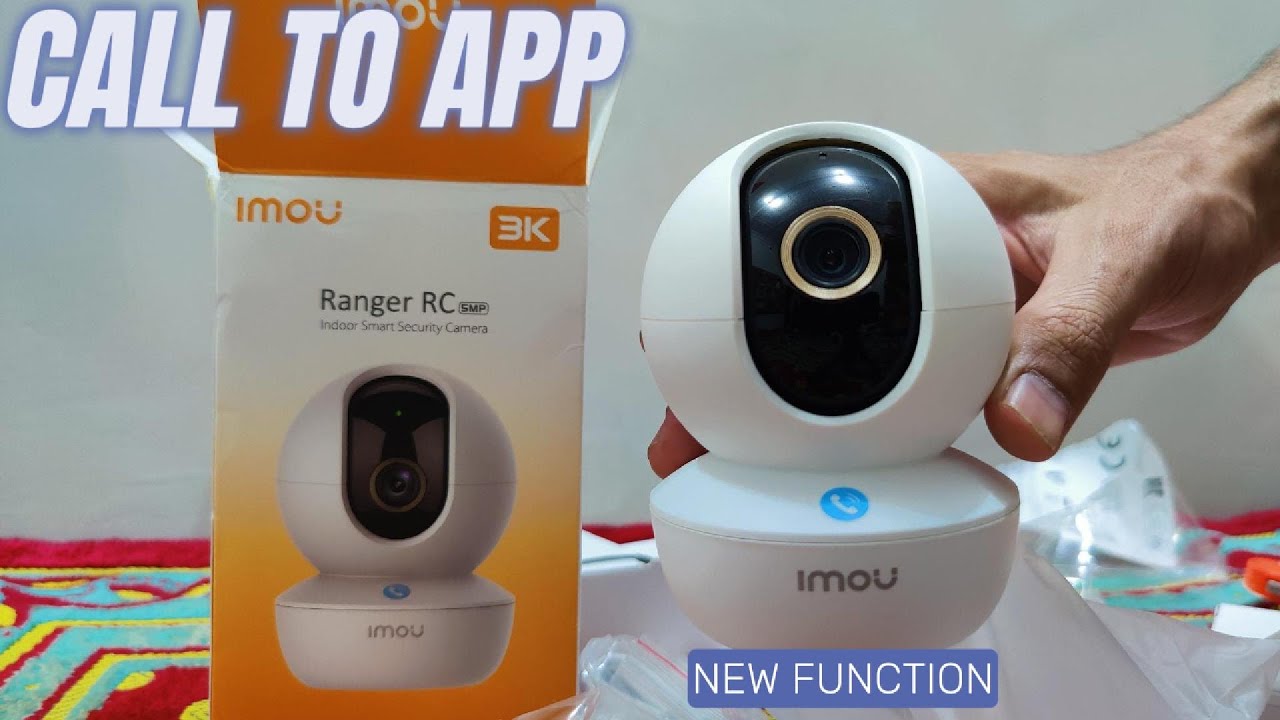 Imou Ranger RC 5MP 3K Indoor Wireless 360 View Camera Unboxing - YouTube