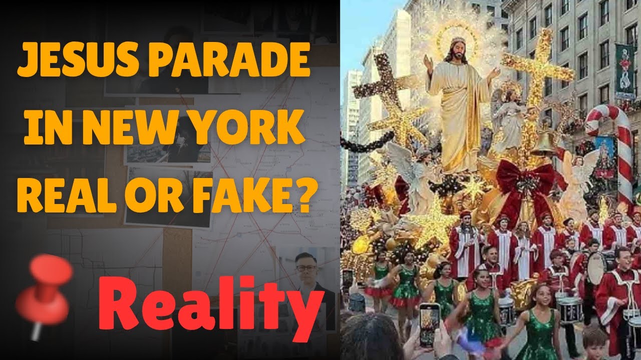 Jesus Parade in New York Real or Fake | Jesus Parade in New York is ...