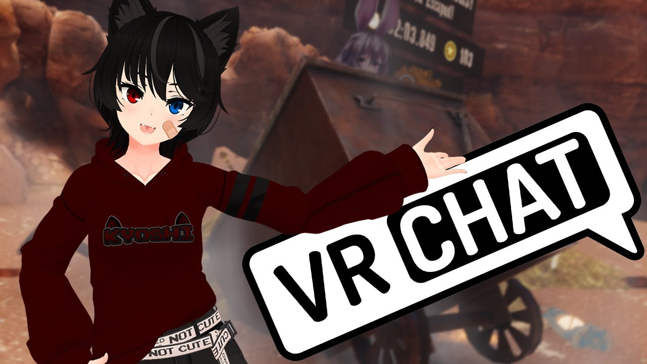 【VRCHAT】Playful Neko toys around in the World Jam!【赤空キョシ/VTuber】 - YouTube