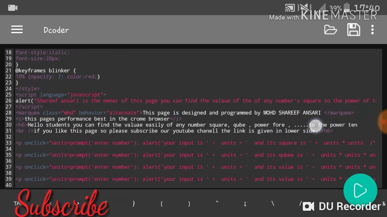 How Use Html And Javascript In Math Youtube