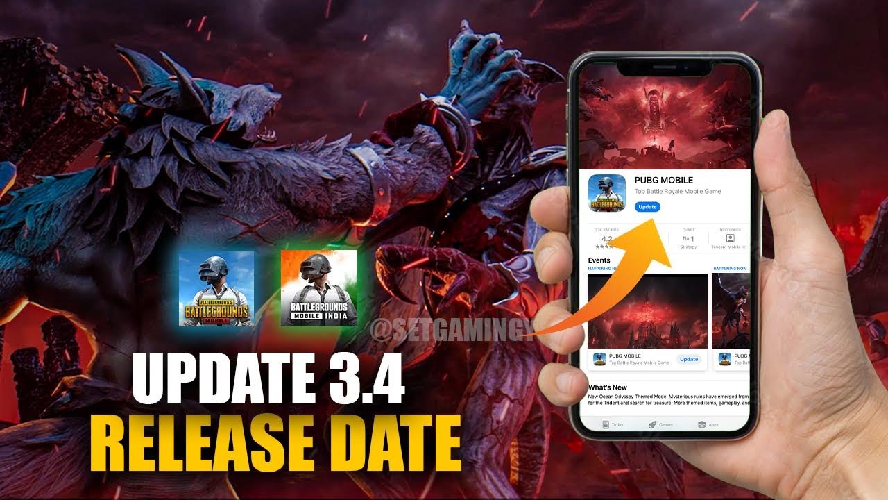 Update 3.4 Release Date In PUBG Mobile & BGMI - YouTube