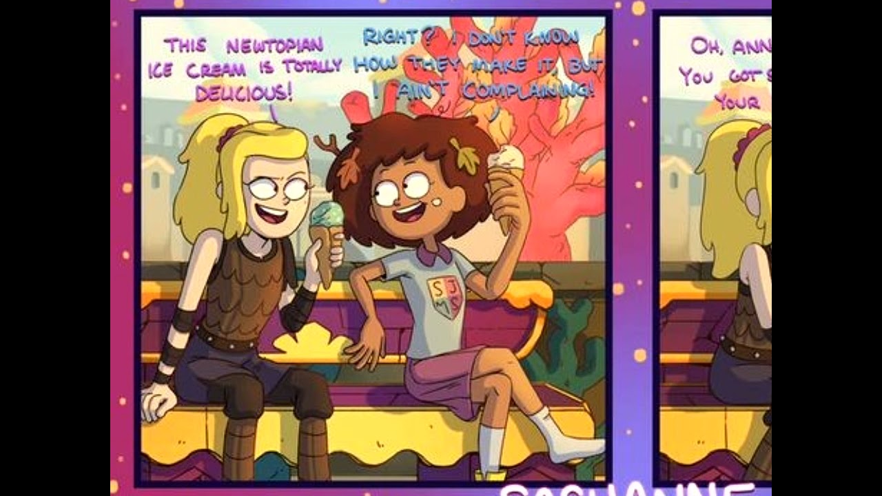 sashanne / amphibia comic short #13 - YouTube