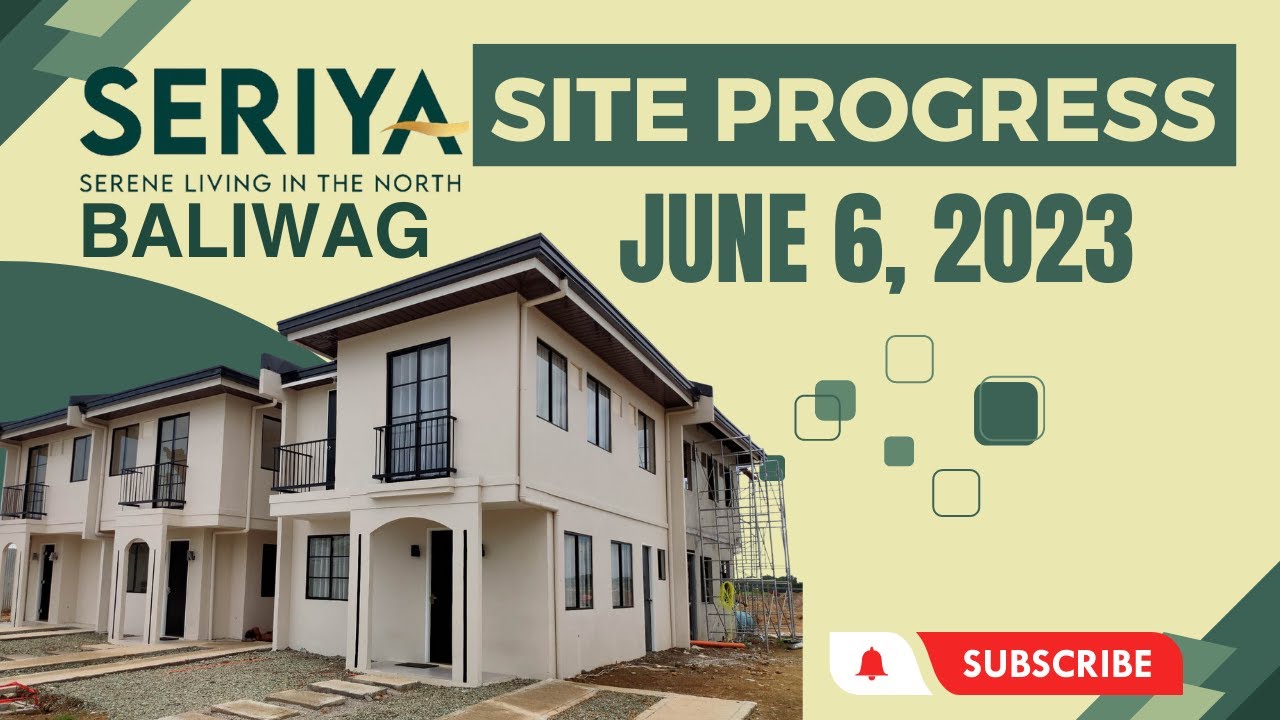 Seriya Baliwag by Ovialand Inc Site Progress as of June 6 2023 - YouTube