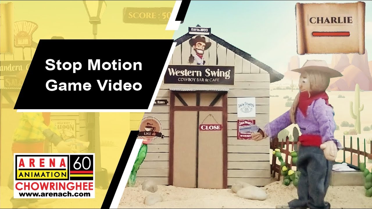 Stop motion Game video: Srinjoy Chatterjee | Arena Animation ...