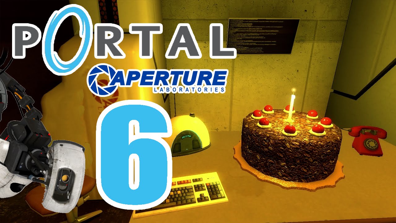 PORTAL 🖥️ #6: Finale gegen GLaDOS (The cake isn't a lie!) [ENDE] - YouTube