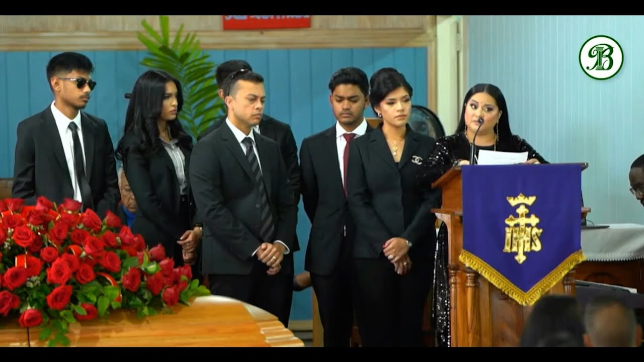 Final Farewell For Mrs. Helen Bhagwansingh - YouTube
