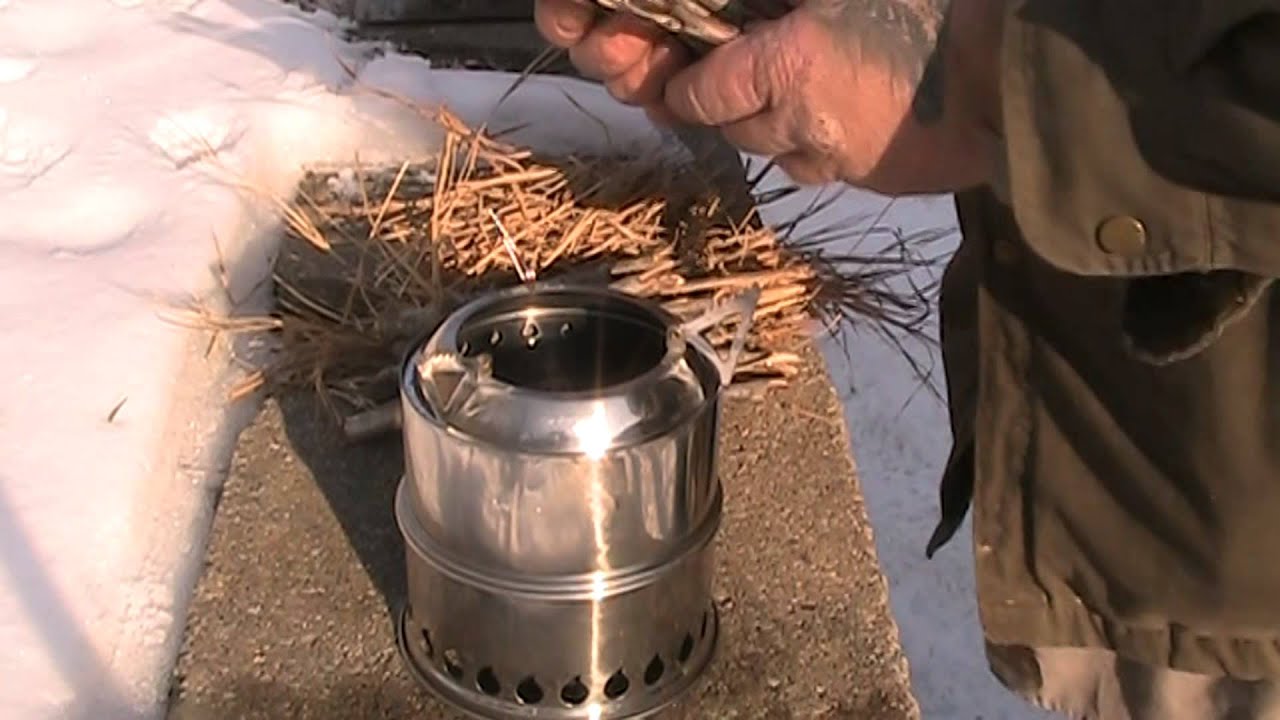 SilverFire Scout: Excellent stove - YouTube