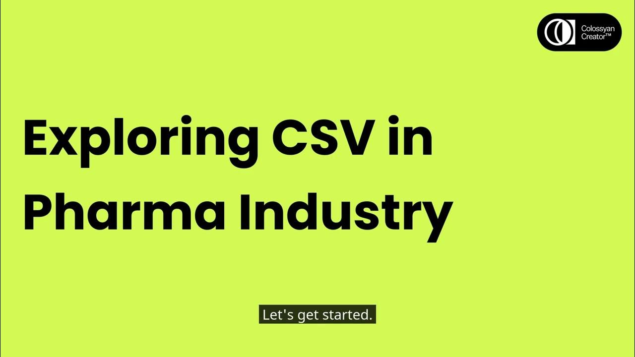 Understanding Computer System Validation in Pharmaceuticals - YouTube