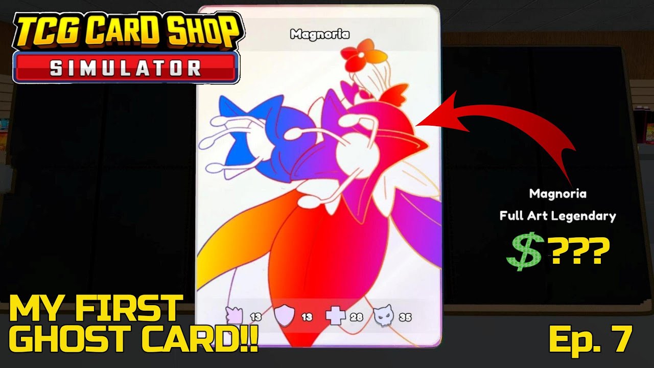 Found an Elusive Ghost Card!! - TCG Card Shop Simulator - Ep.7 - YouTube