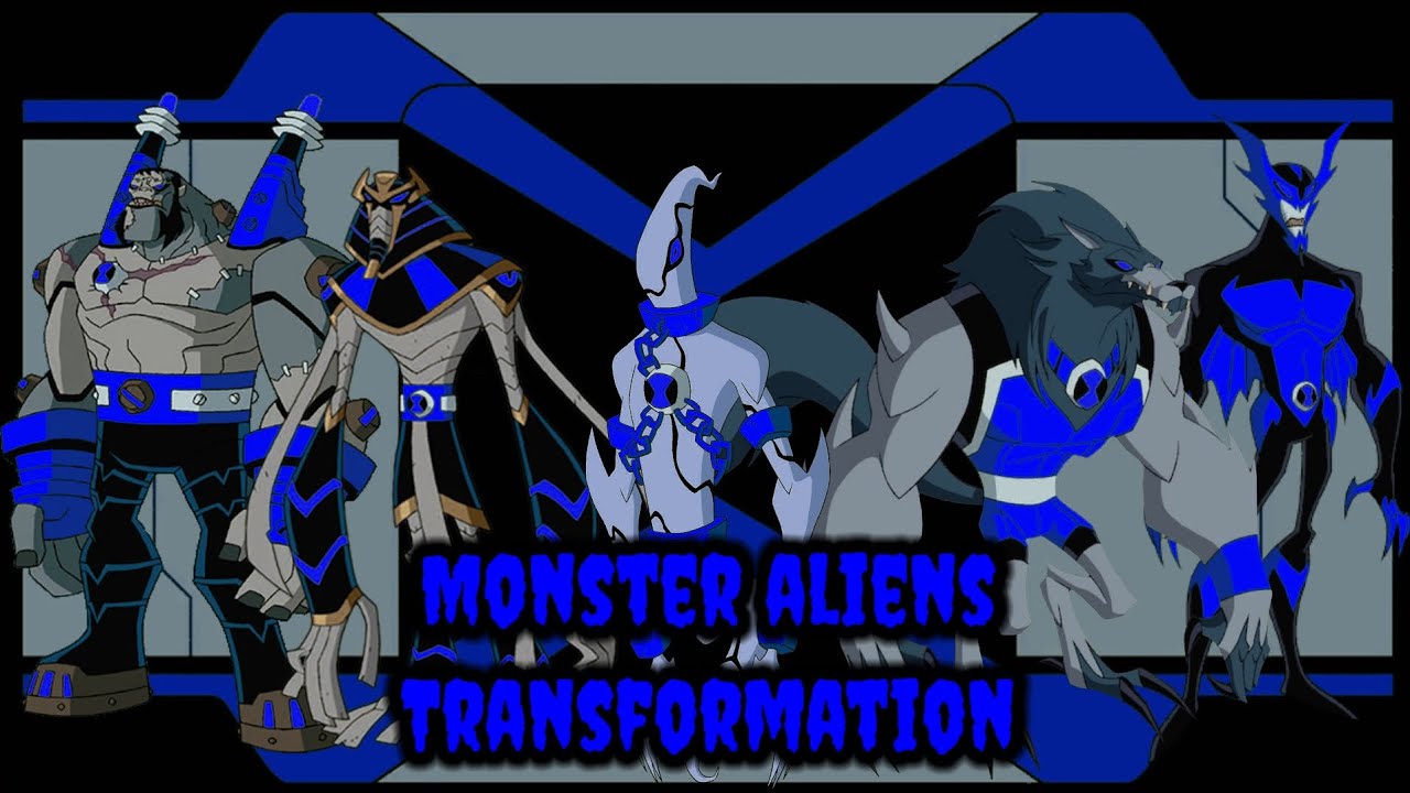 Monster Aliens Transformations 👻 Eric 95 Classic 💀 Halloween Special 🎃 ...