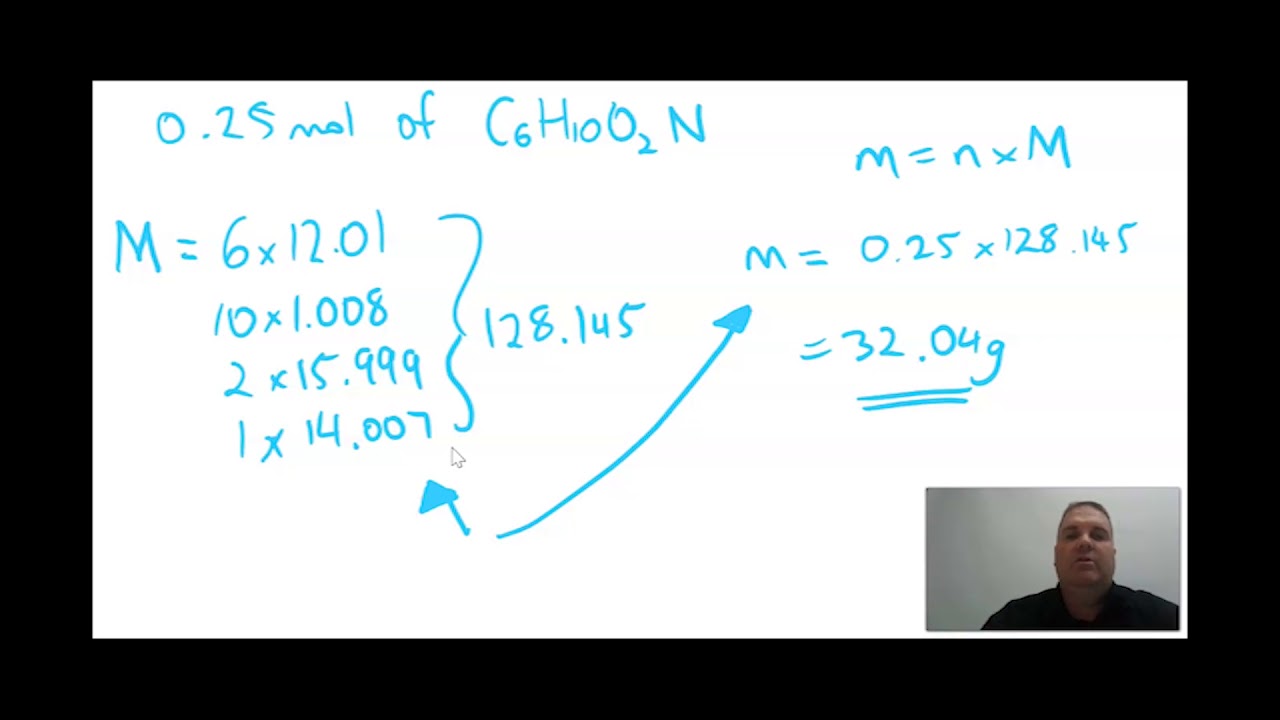 Calculating the Mass of a Substance - YouTube