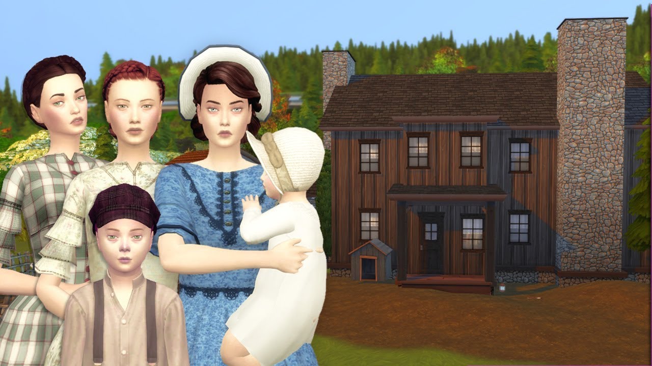 *NEW CHALLENGE* Sims 4 Simerican Settlers Challenge - The 1860s ...