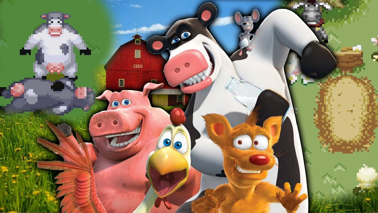 Barnyard GBA – The Most BRUTALLY Dramatic Farm Game Ever! - YouTube