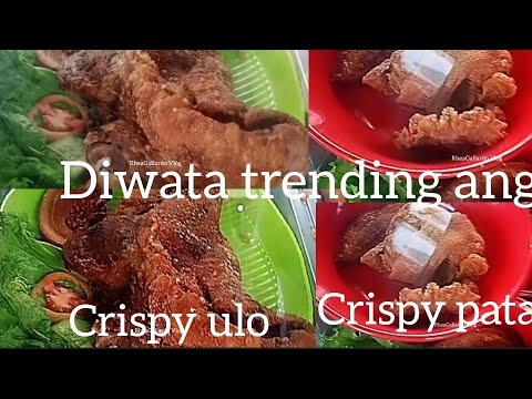 Diwata pares overload trending menu crispy ulo at crispy pata.# ...