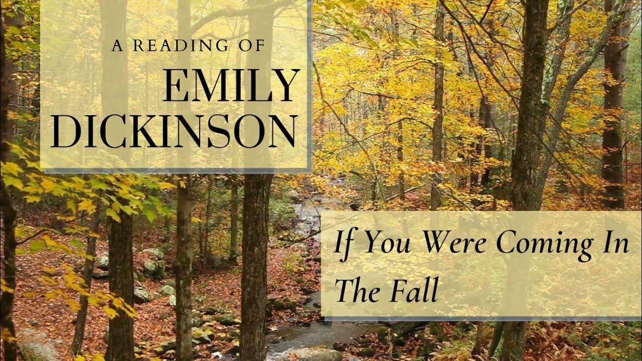 Read Aloud Poetry for Contemplation/Sleep/Calm - If You Were Coming In ...