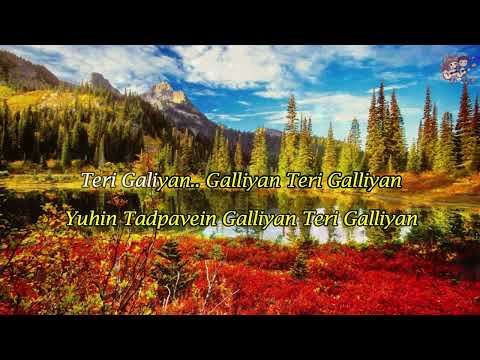 Galliyan - Ankit Tiwari Karaoke with Lyrics