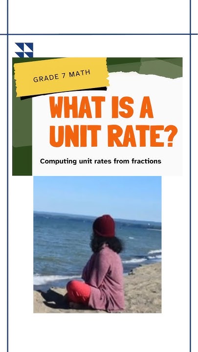 What Is A Unit Rate? #educatorsharmin Math - YouTube