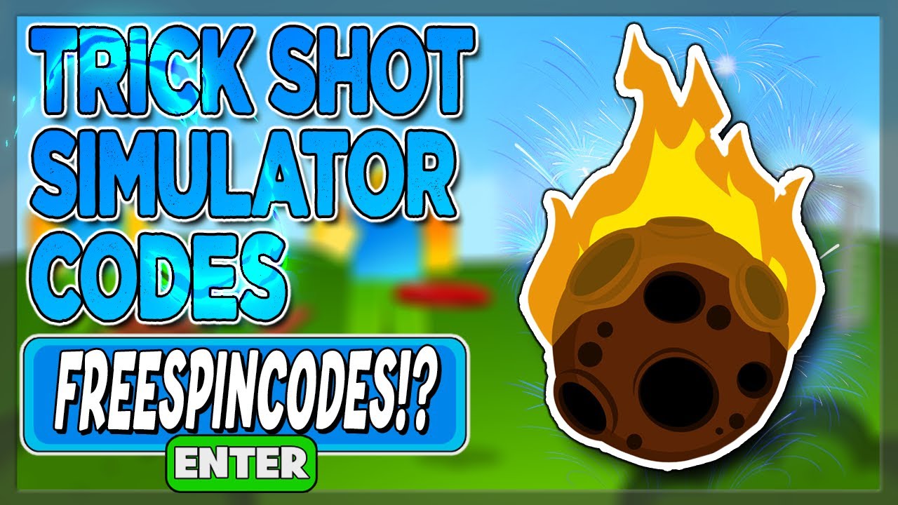 ALL NEW ROBLOX Trick Shot Simulator 🥏 SECRET *OP* CODES! | ROBLOX 2022 ...