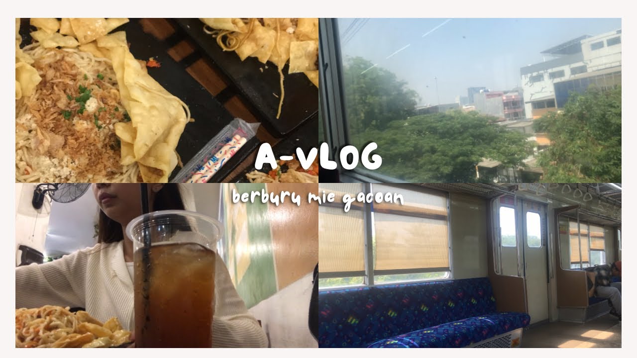 Mie Gacoan Tebet Naik KRL | A-Vlog - YouTube