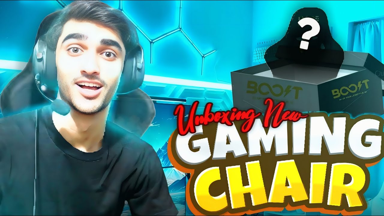 UNBOXING MY NEW GAMING CHAIR 🤩 | BOOST SURGE PRO 🥳 | #unboxing - YouTube