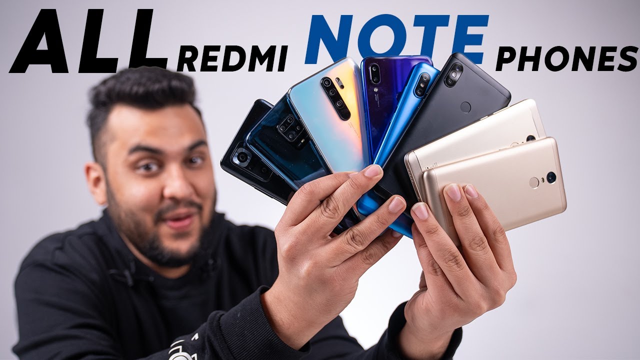 I Bought All *Redmi Note* Phones ! - YouTube
