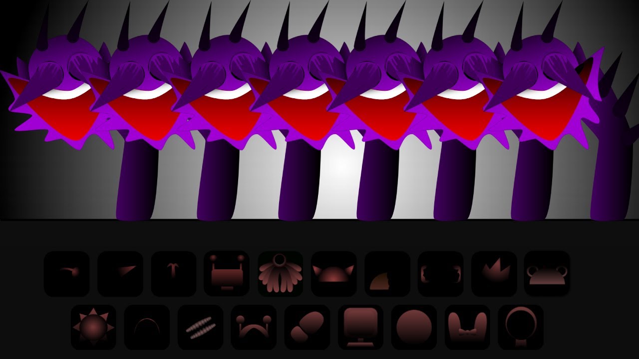 Incredibox Sprunki - Phase 5 But All Purple (Durple All Characters ...