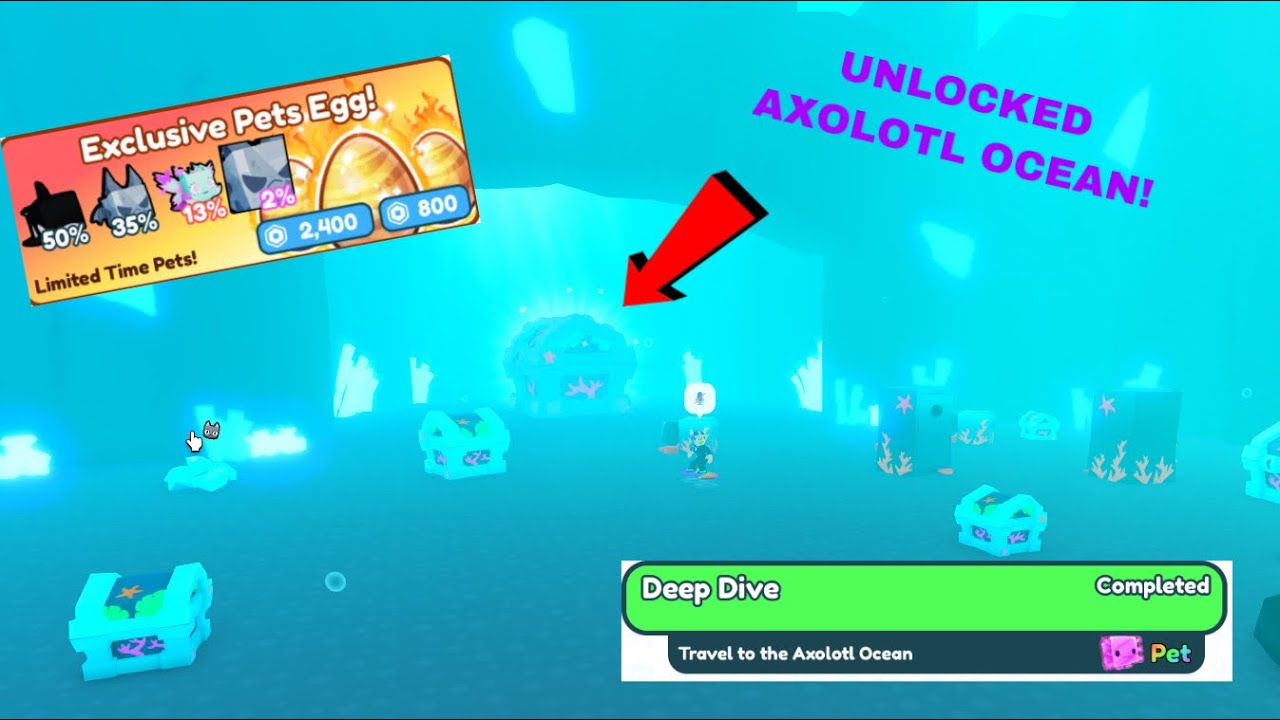 The brand new psx *Axolotl Ocean* Is here and its AMAZING! (Roblox ...
