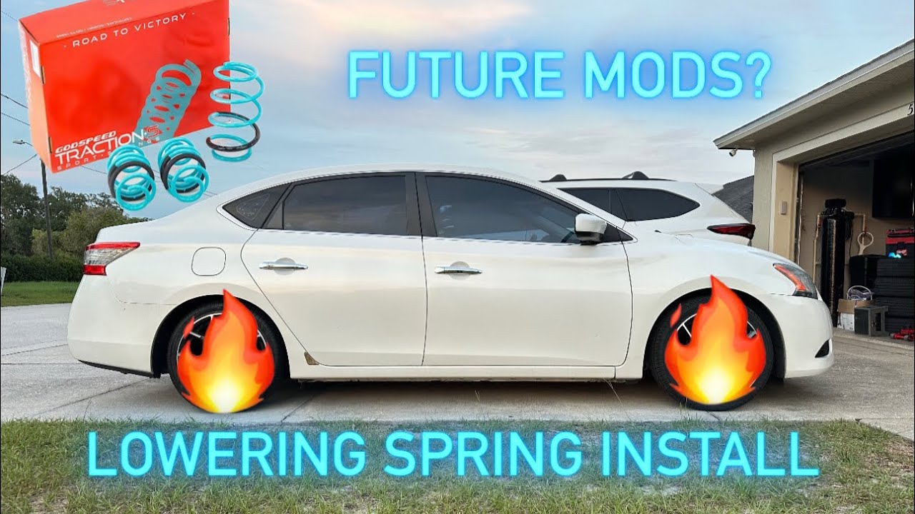 Lowering My Wife’s B17 Nissan Sentra! + Future Mod Plans! - YouTube