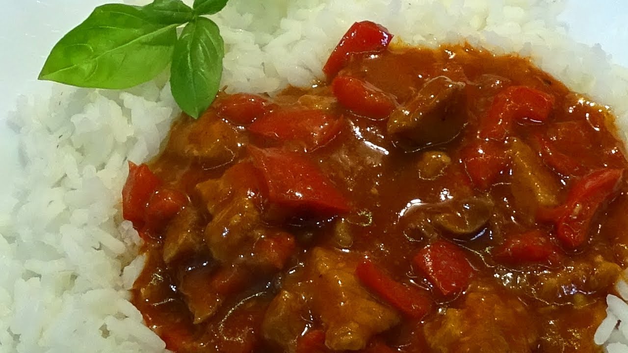 Paprykarz wieprzowy - YouTube