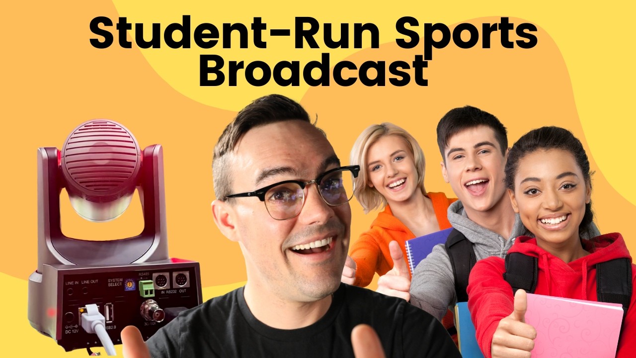 🎥🏀 Student-Run Sports Broadcast: Behind the Scenes of a High School ...