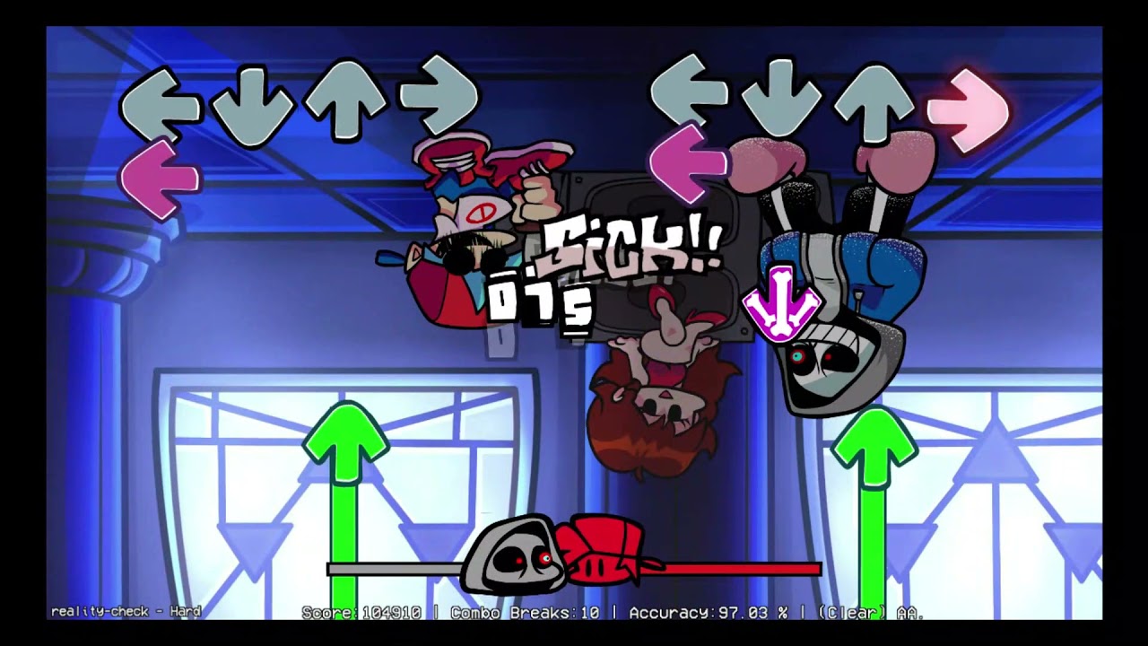 Reality Check - FNF Dusttale Remastered - YouTube
