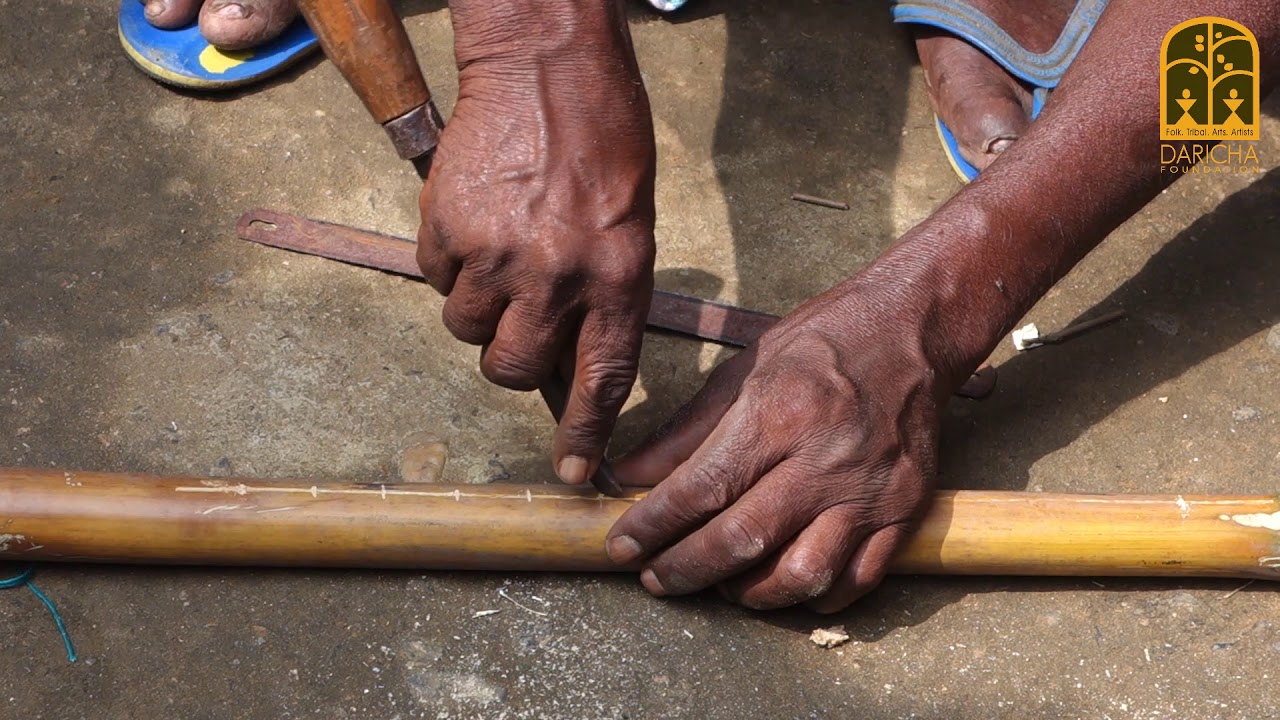 Tribal Instruments of West Bengal : The Tirio of the Santals - YouTube