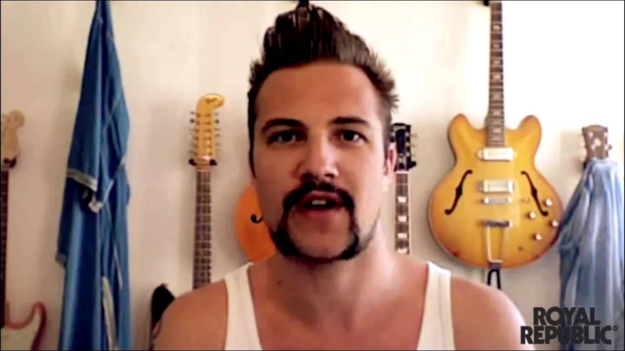 Royal Republic (Adam talks about Tommy-Gun videoshoot).mov - YouTube