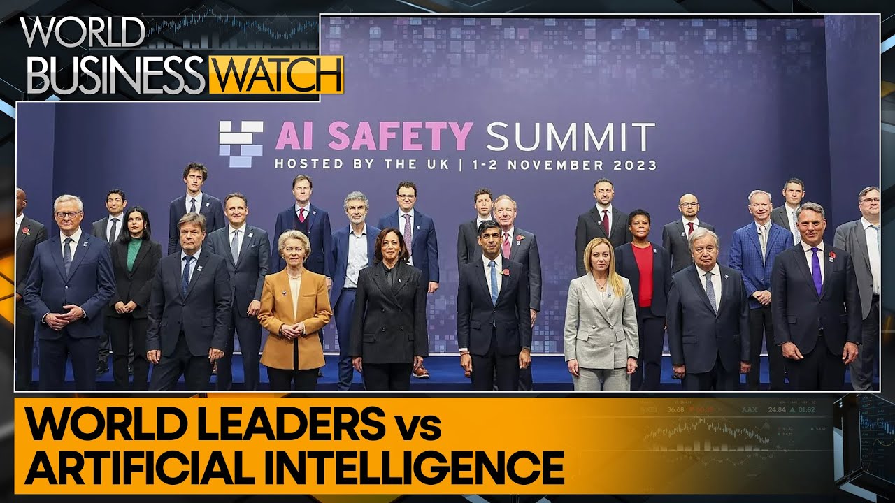 World leaders clash on AI regulation | World Business Watch - YouTube