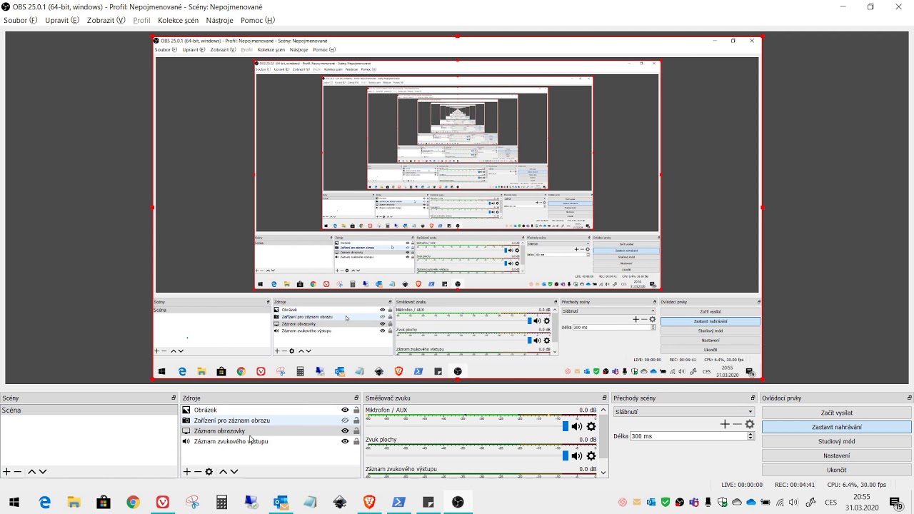 Tvorba screencastu - zachycení obrazovky - OBS Studio, Loom - YouTube