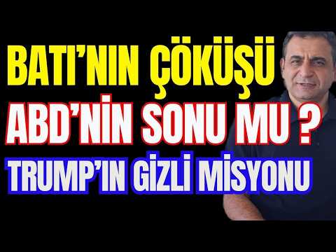 ABD'nin Sonu mu? Batı Medeniyetinin Maddi ve Manevi Çöküşü. Trump'ın Gizli Misyonu