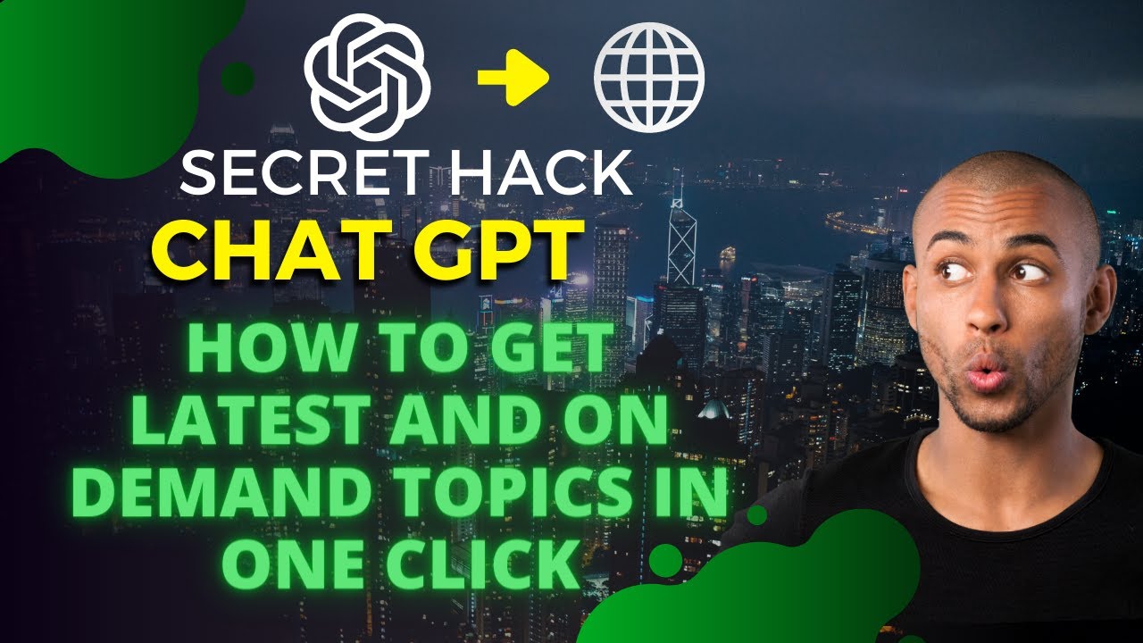 Secret Hack |Get Trendiest And On Demand Topic Ideas for your Next Video #secrethack #chatgpt # ...