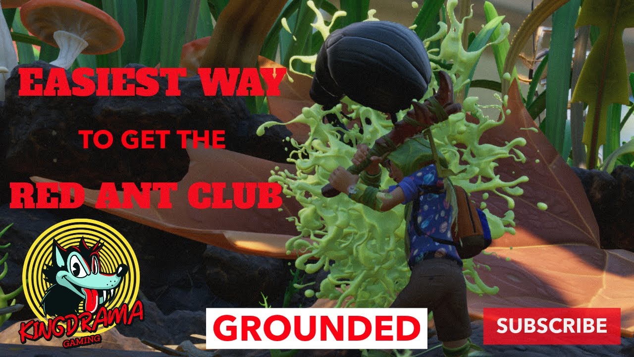 Grounded - Easiest Way To Get The Red Ant Club For Beginners - Early ...
