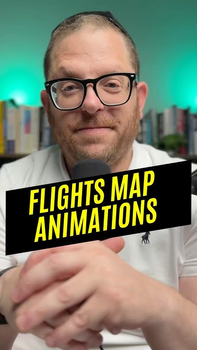 Visualize your journey with stunning map animations! - YouTube