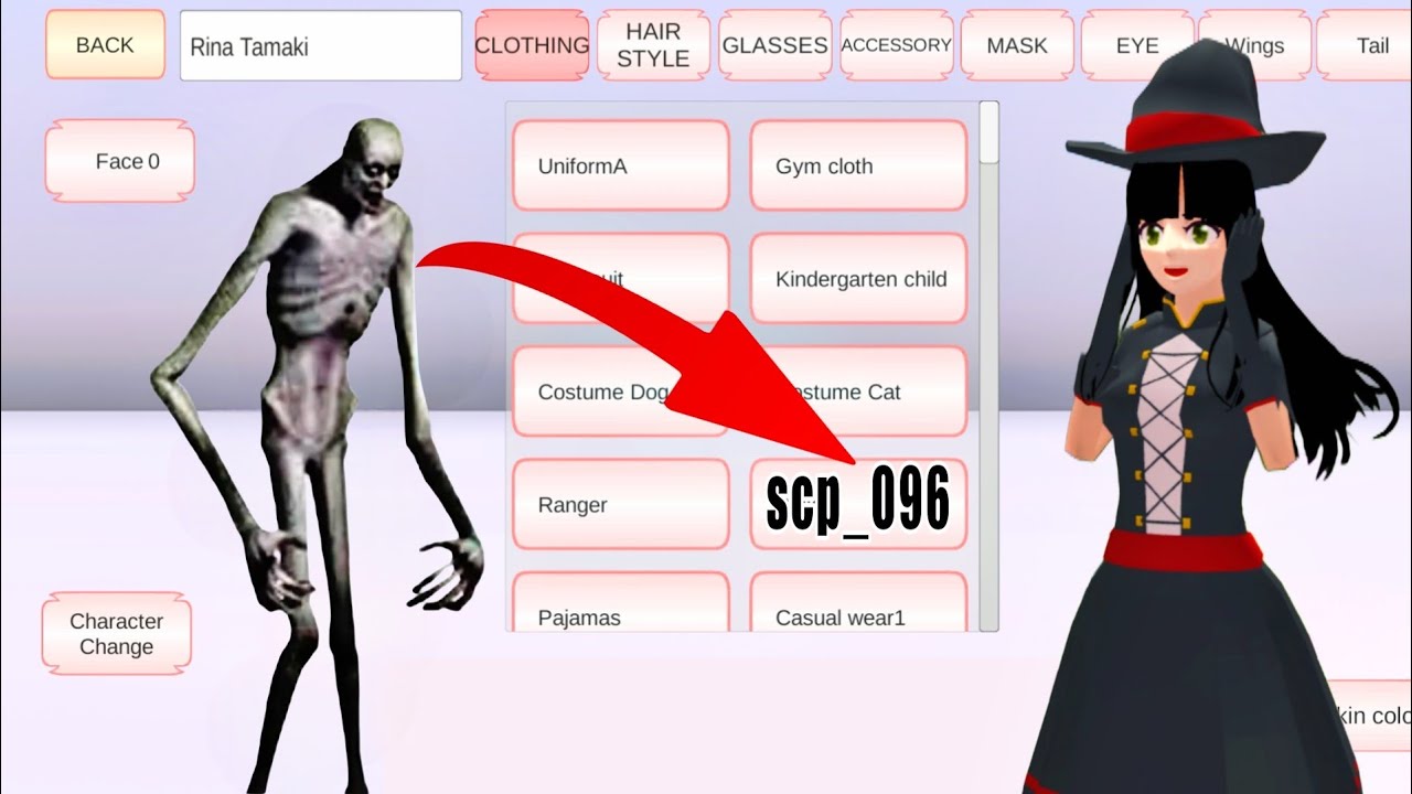 SCP 096 training in Sakura School!! / A very practical training ...