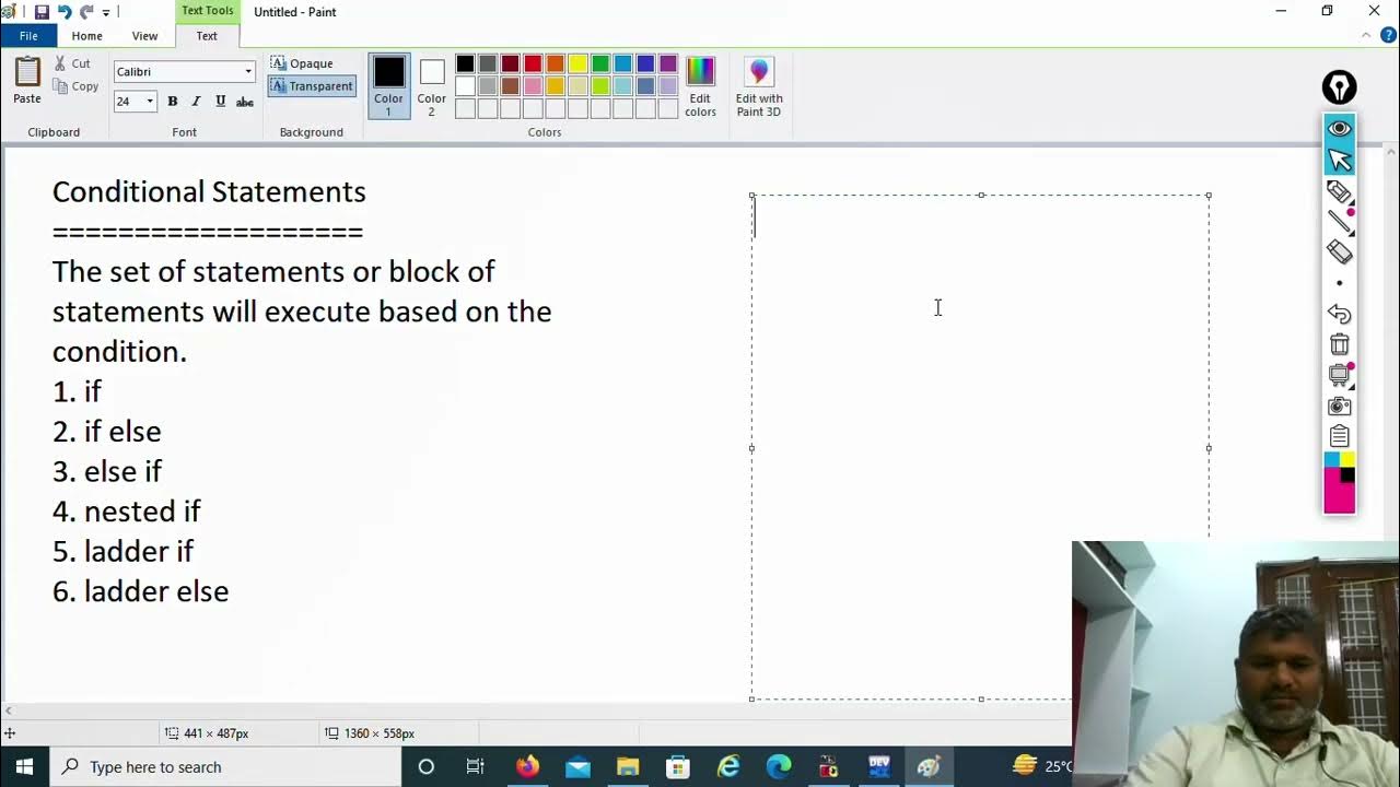 C_3.1 Introduction to conditional statements | C language | for Beginners - YouTube
