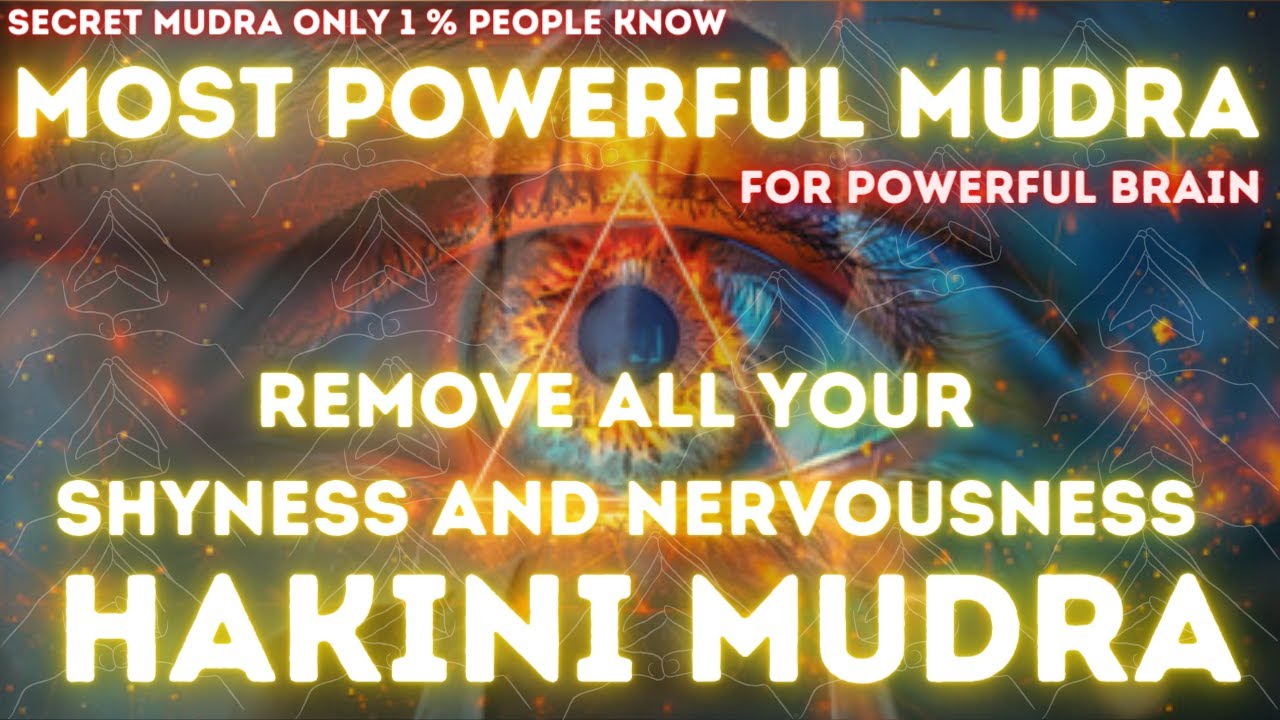 Only 1% Know This Secret | Powerful Mudra For Brain | Focus ...