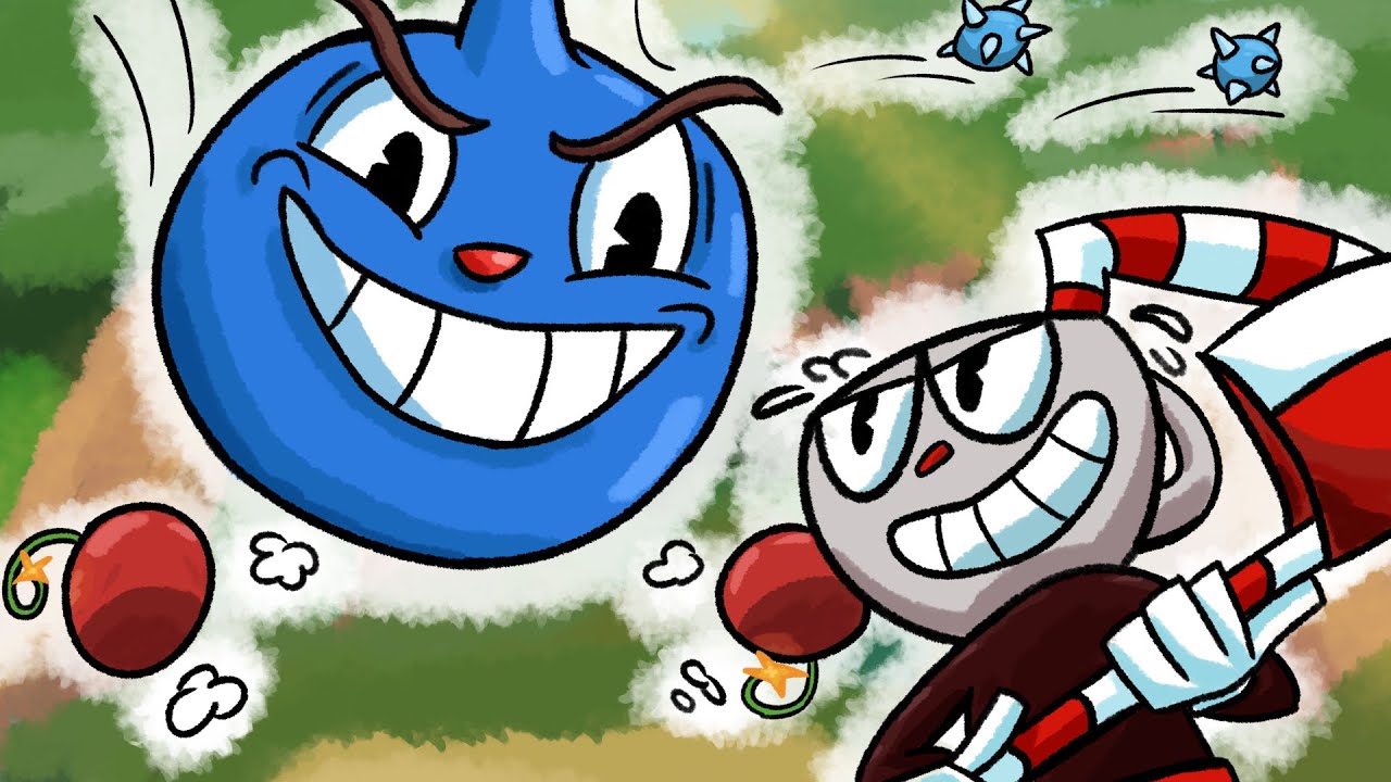 Cuphead Gods & Glory Mod - Goopy Le Grande Hitless S-Rank - YouTube